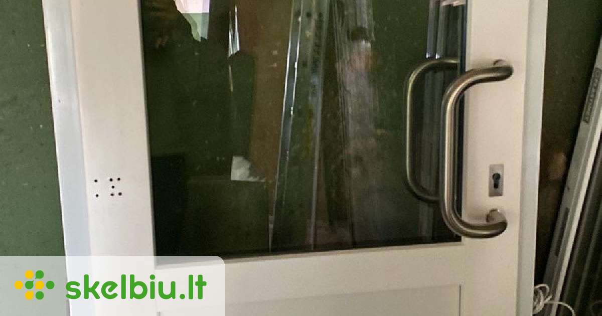 Naujos Pvc lauko durys - Skelbiu.lt