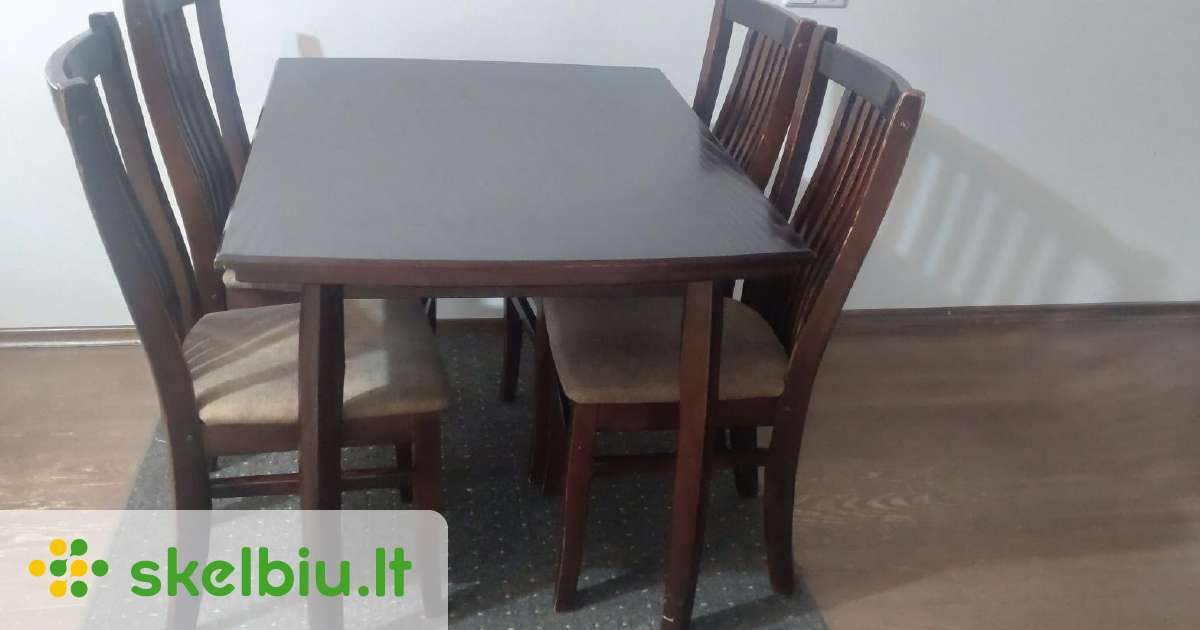 stalas su 8 kedemis skelbimai (5 psl.) - Skelbiu.lt