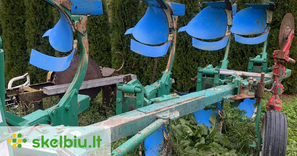 Vartomas plūgas Regent eurostar - Skelbiu.lt