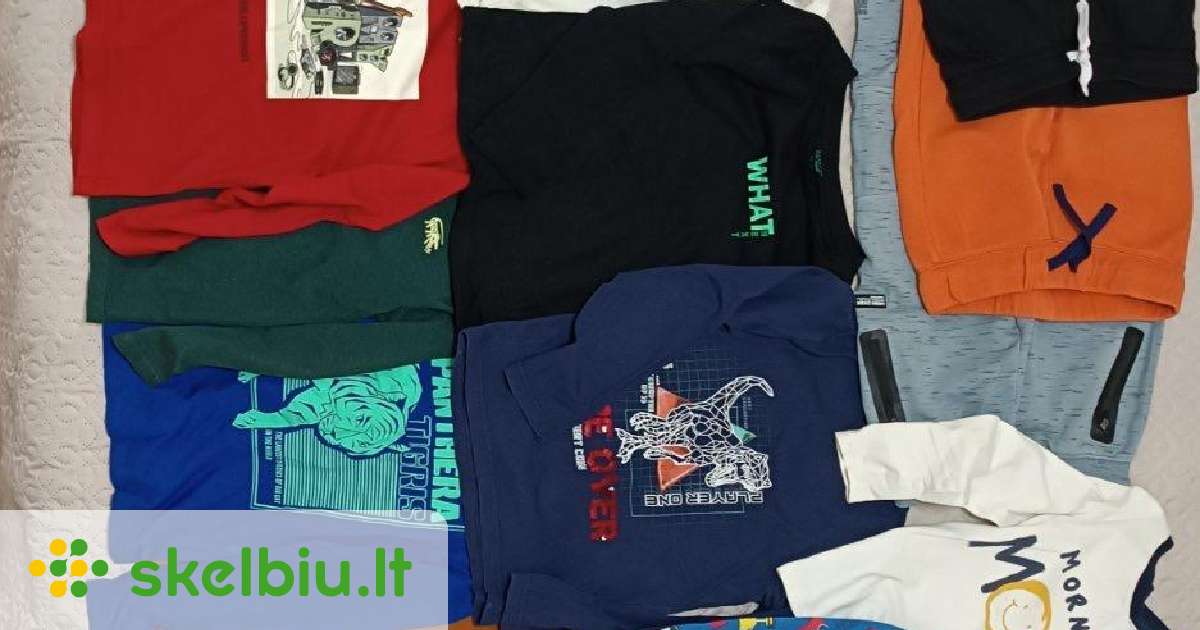 Berniuko drabužiai 7-8 metų vaikui - Skelbiu.lt