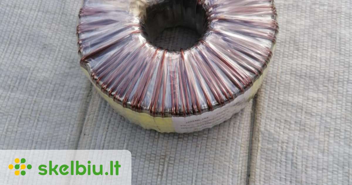 Naujas transformatorius. - Skelbiu.lt