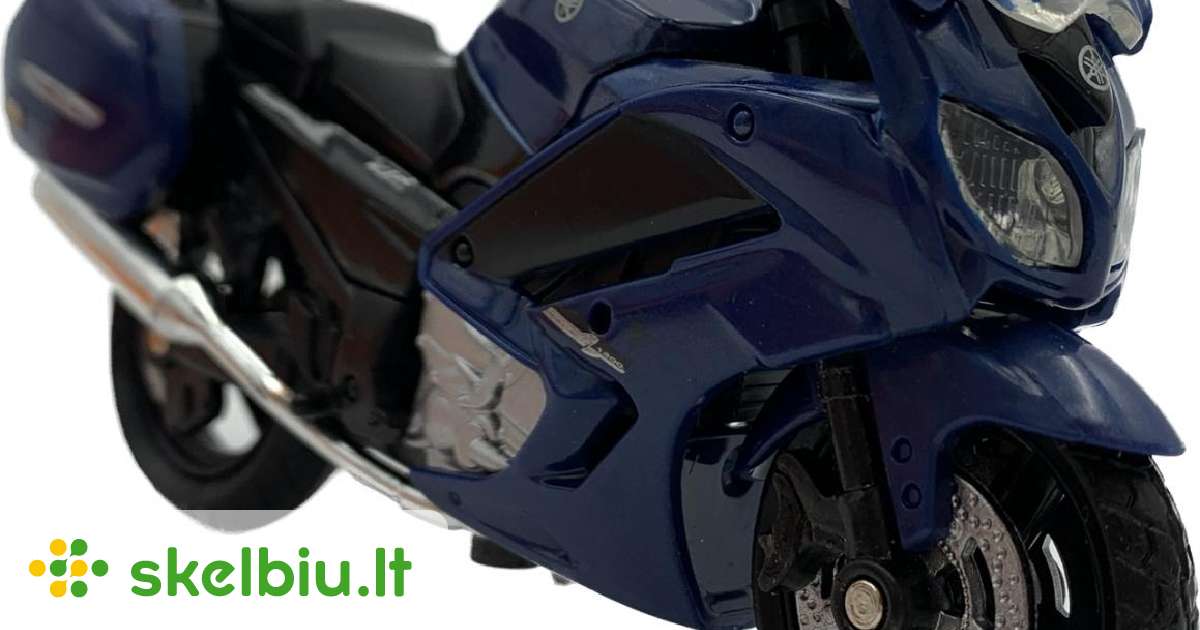 Yamaha Fjr1300 Motorcycle Modeliukas 1:18 Motormax - Skelbiu.lt