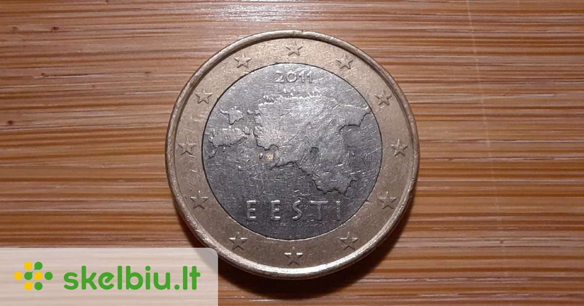 1 Euras 2011 - Estija - Skelbiu.lt