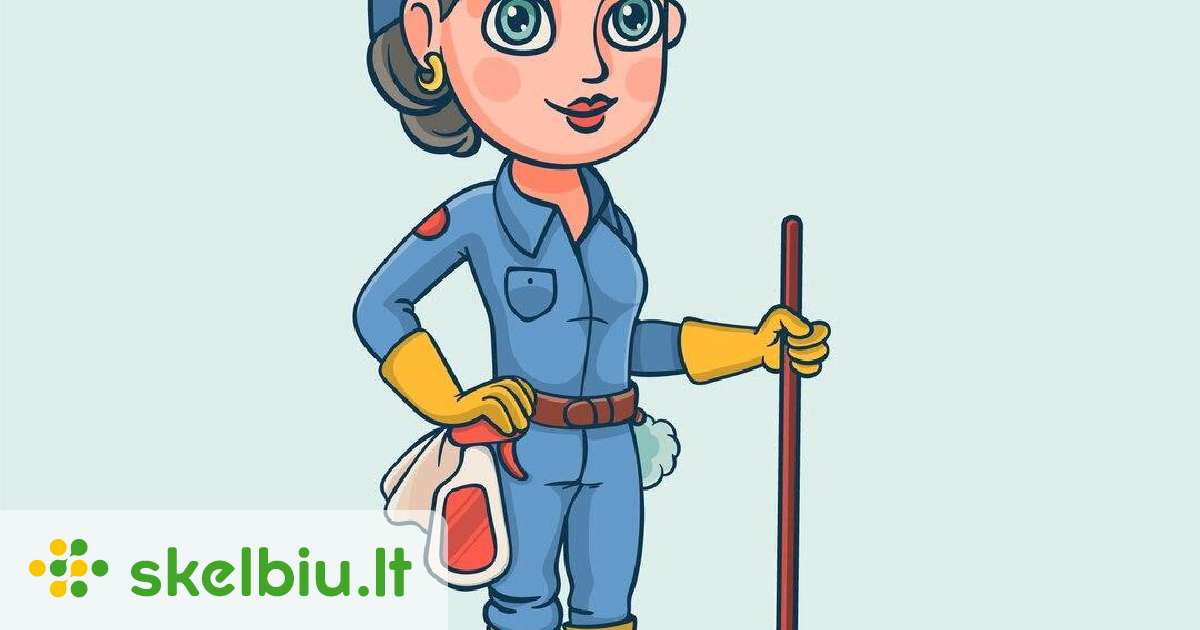 Valytoja/the Help/уборщица/die Klofrau - Skelbiu.lt