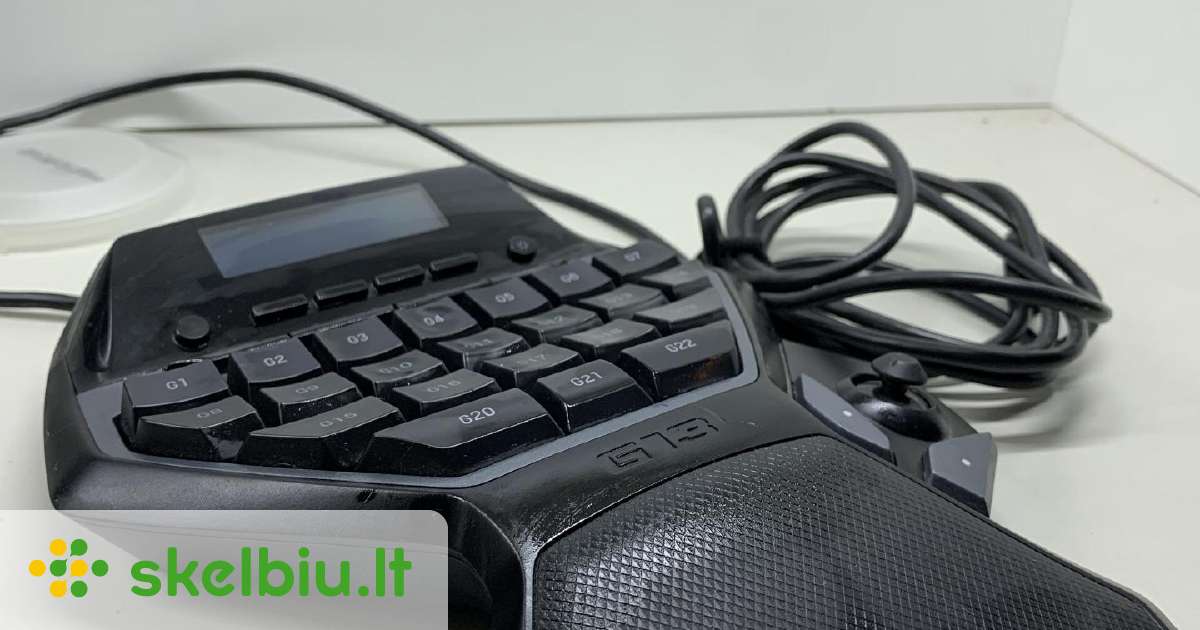Logitech G13 Programuojamas Gameboard su LCD - Skelbiu.lt