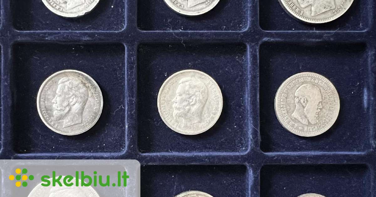 Caro sidabrinės monetos - Skelbiu.lt