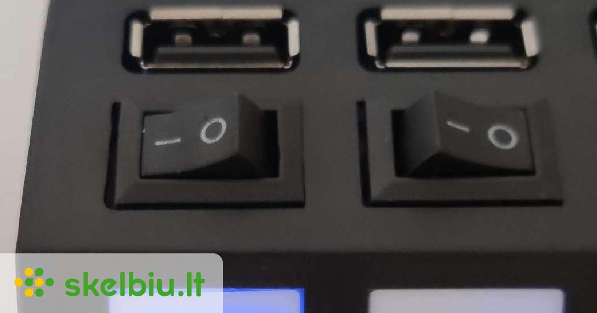 Usb šakotuvas, ilgintuvas Charging hub - Skelbiu.lt