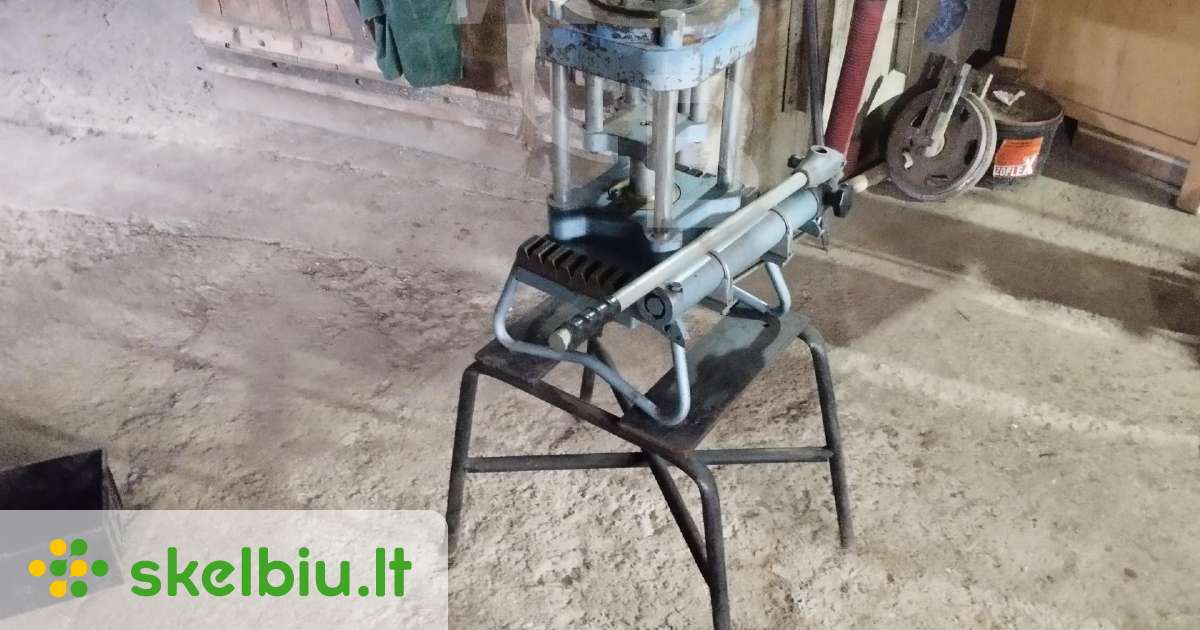 Mechaninis antgalių presas - Skelbiu.lt