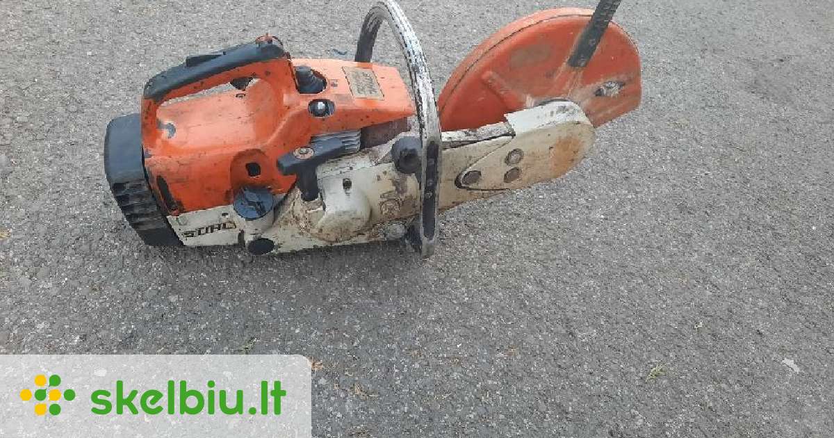 Betono pjaustykle stihl ts400 - Skelbiu.lt