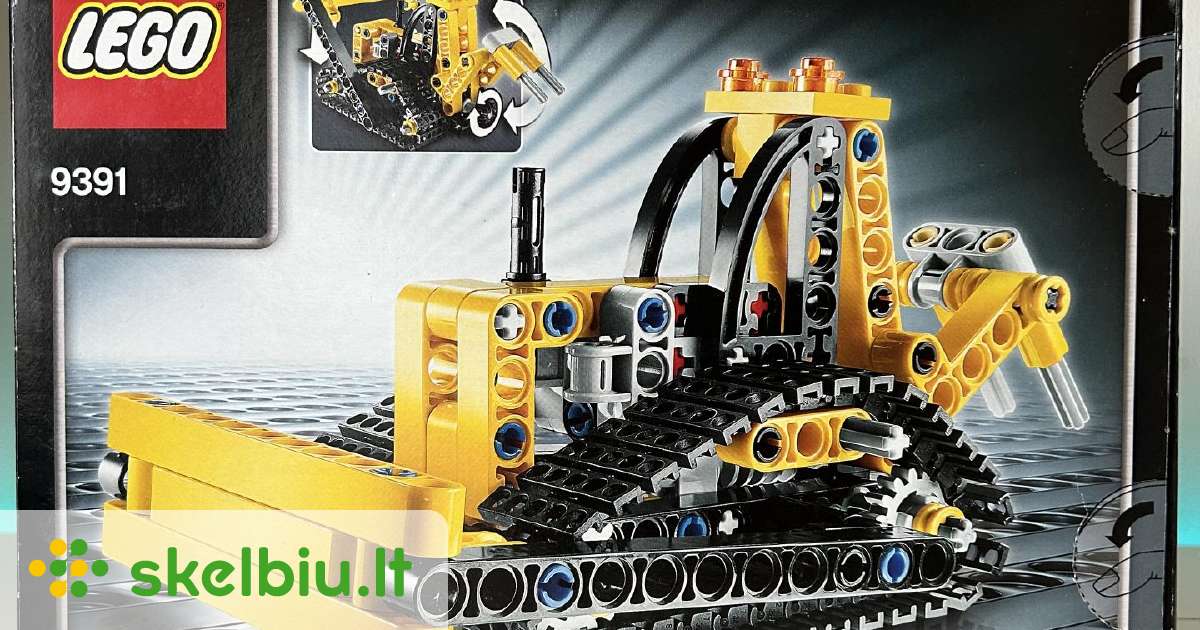 Lego Technic: vikšrinis kranas (9391) - Skelbiu.lt