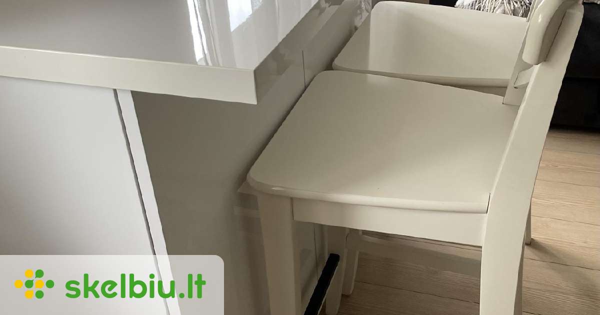 Stalas su baro kėdėmis - Skelbiu.lt