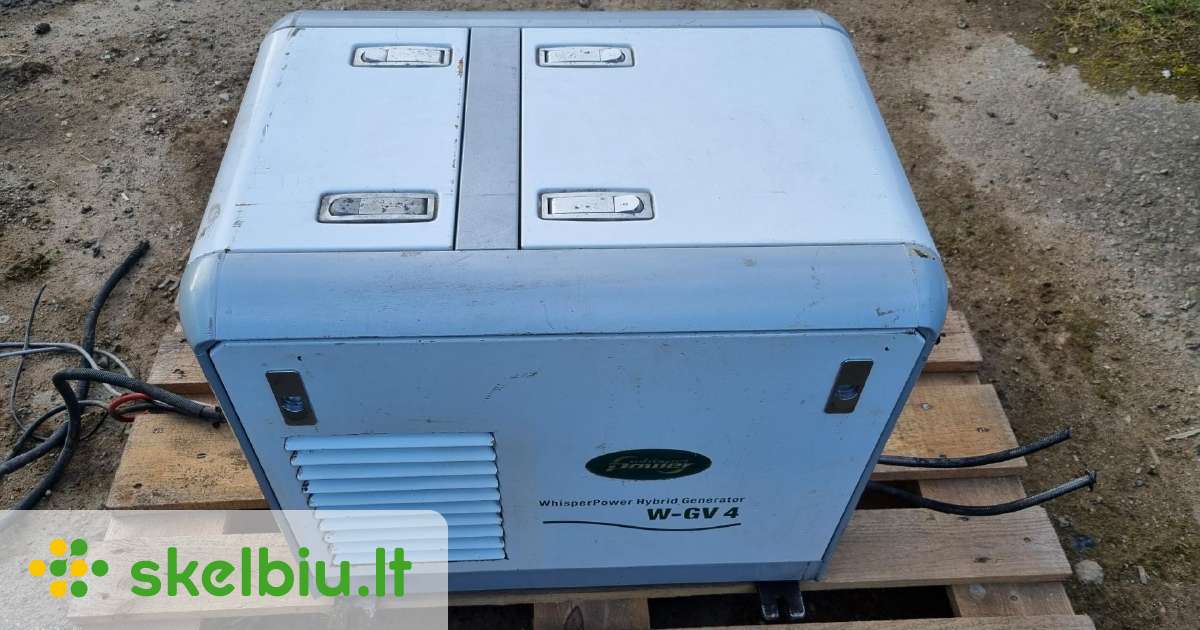 Whisper Power Generatorius W-gv4 - Skelbiu.lt