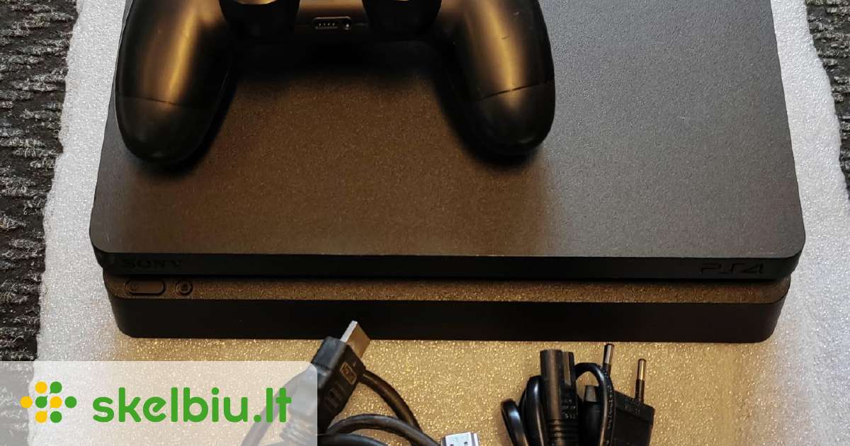 Sony Playstation ps4 slim 1tb arba 500gb pultelis - Skelbiu.lt