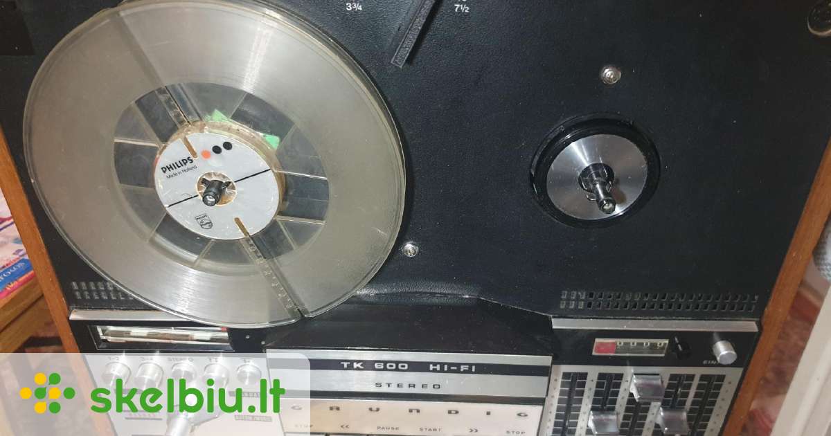 Grundig Tk600 Juostinis magnetofonas - Skelbiu.lt