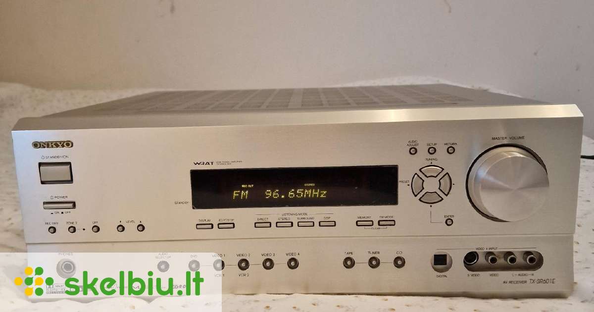 Onkyo Tx-sr601e AV Receiver - Skelbiu.lt