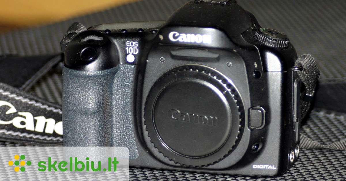 Canon 10d ir Nikon D70 - Skelbiu.lt