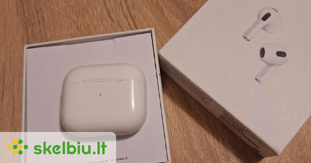 Airpods gen 3 - Skelbiu.lt