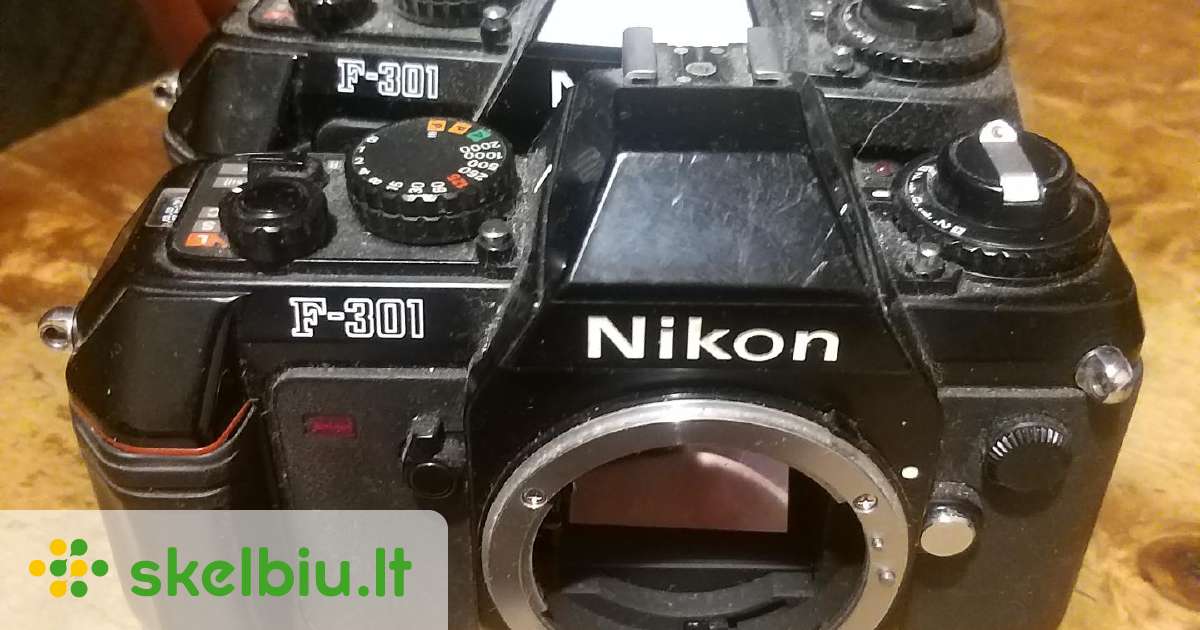 Nikon F-301, F80 ir F-801 dalims - Skelbiu.lt
