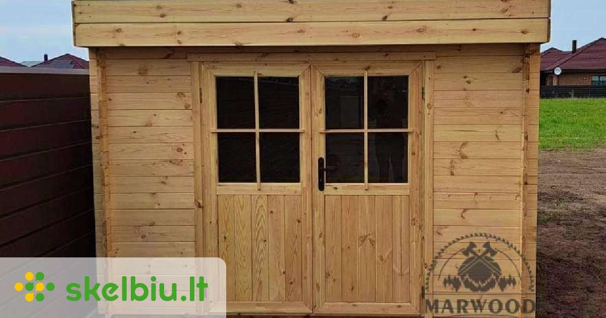 Sodo namelis/ sandėliukas 3x3 -300eur nuolaida! - Skelbiu.lt