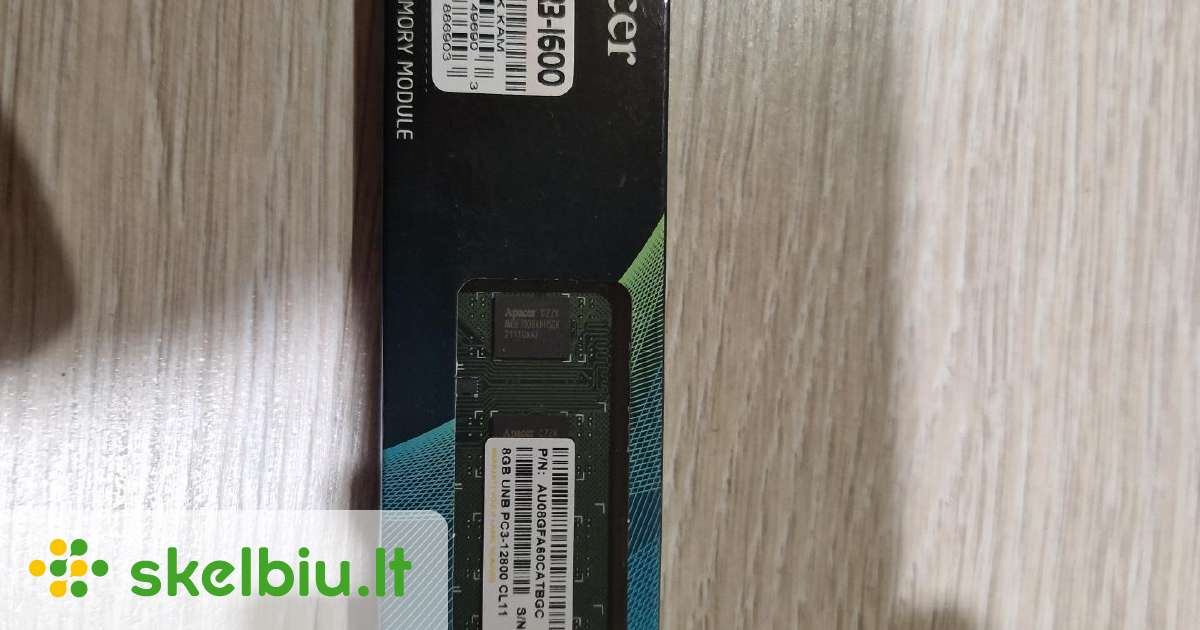 ddr4 8gb vilnius ramai skelbimai - Skelbiu.lt