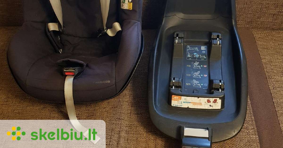 Maxicosi 2way Pearl +2way Isofix bazė, geras būklė - Skelbiu.lt Maxicosi 2way Pearl +2way Isofix bazė, geras būklė - Skelbiu.lt