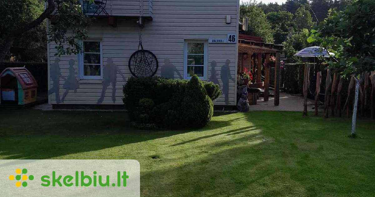 Parduodamas pilnai įrengtas tekintų rąstų namas. - Skelbiu.lt