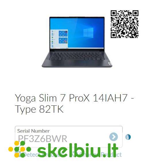 Parduodu Lenovo Slim Prox 12th Gen i7 Touchscreen - Skelbiu.lt