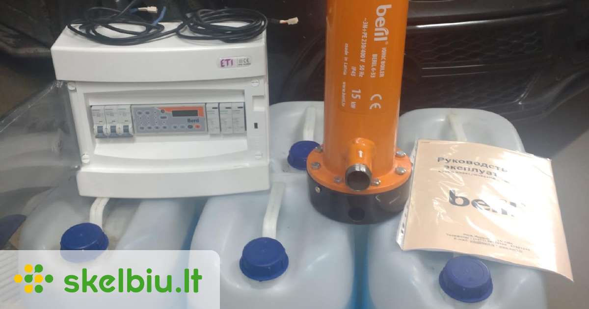 Naujas Beril(15kw) joninis sildymo pecius - Skelbiu.lt