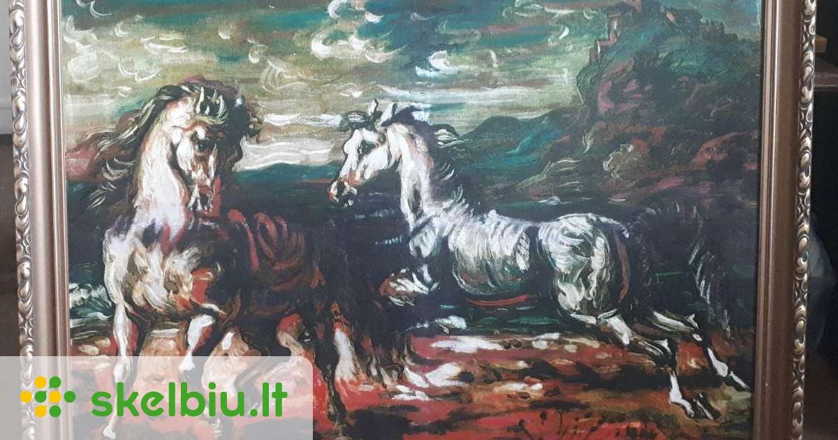 Paveikslas "Arkliai" - Skelbiu.lt