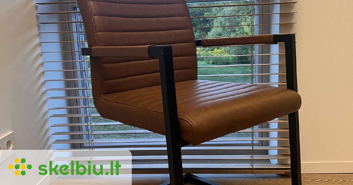 Odinės keturios kėdės ( Lofto stiliaus/ modernios) - Skelbiu.lt