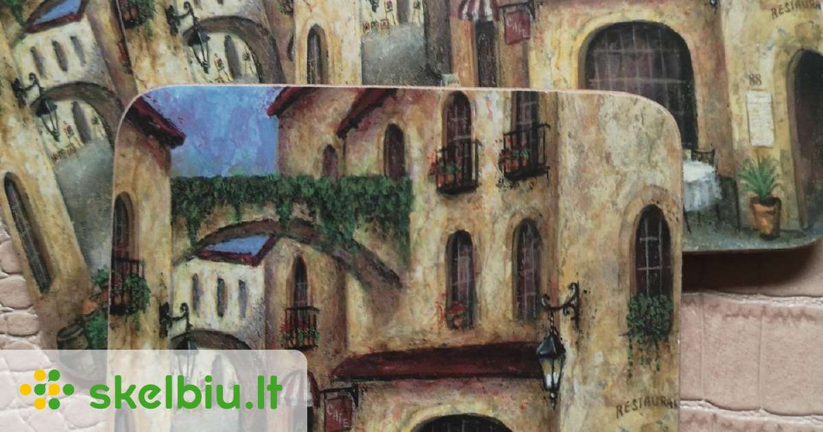 Matop home kamštinės medžiagos padėkliukai 4vnt. - Skelbiu.lt
