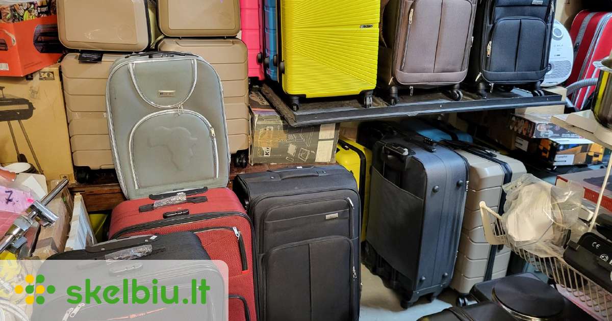 Kuprinės, lagaminai turizmo prekės - Skelbiu.lt