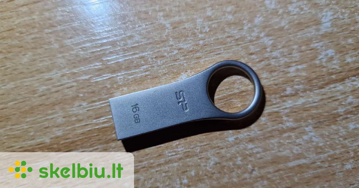 Usb atmintinė 16gb Silicon Power metalinis - Skelbiu.lt