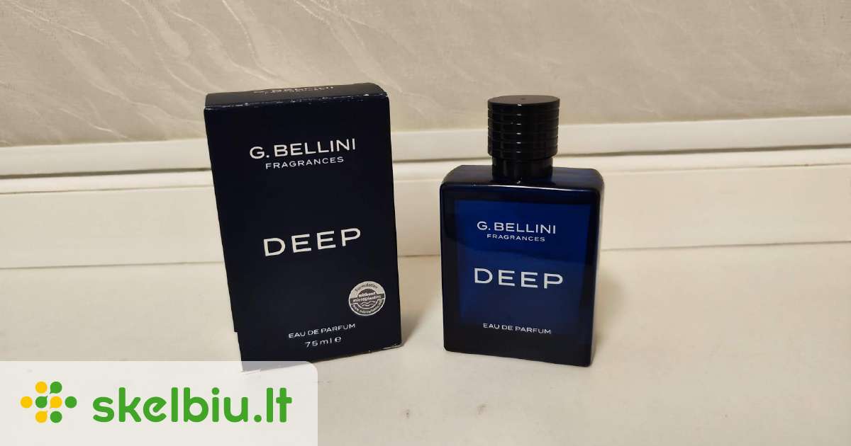 G. Bellini Deep vyriški kvepalai (Edp) 75 ml - Skelbiu.lt
