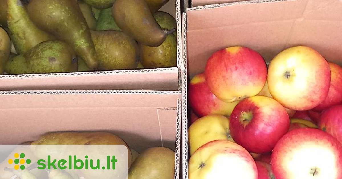 Lietuviški desertiniai obuoliai ir kriaušės - Skelbiu.lt