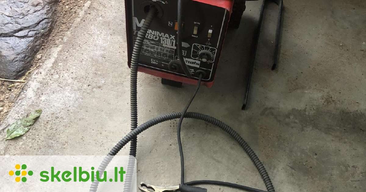 Minimax Turbo 130/1 suvirinimo aparatas - Skelbiu.lt