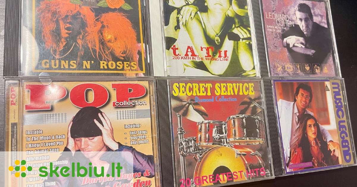 Nuo euro: Pink Floyd, Metallica, Miles Davis CD - Skelbiu.lt