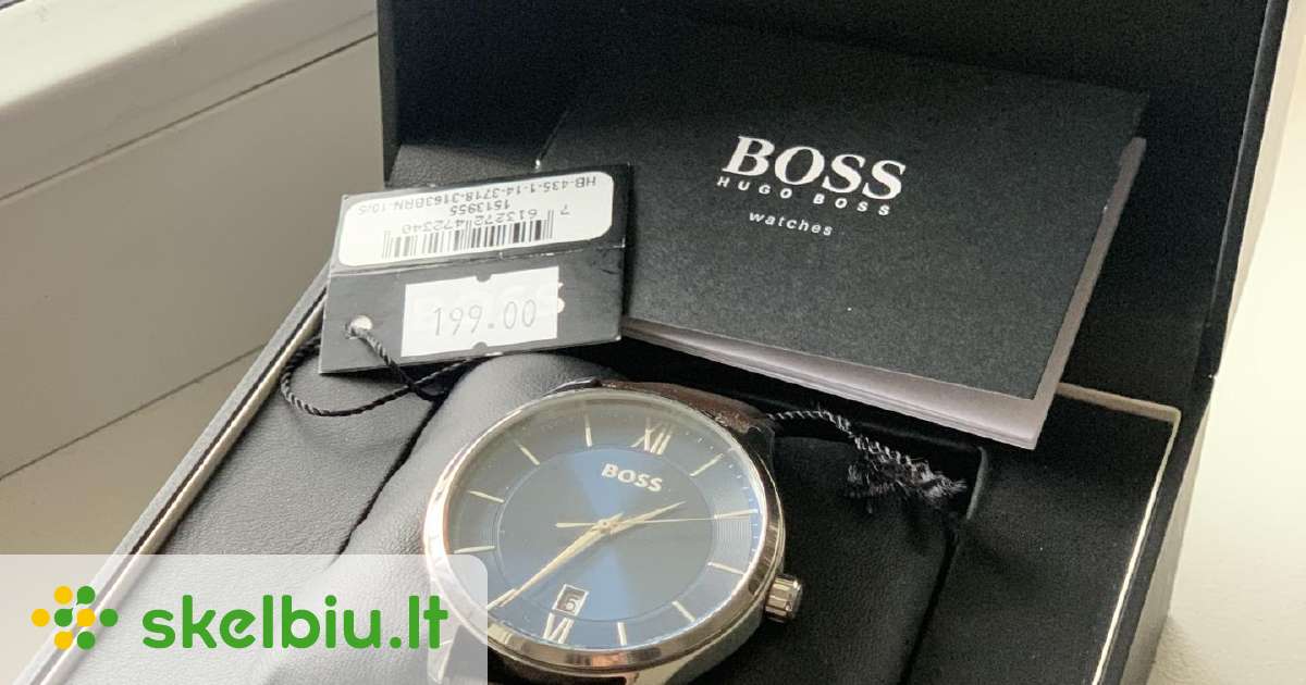 Hugo Boss laikrodis - Skelbiu.lt