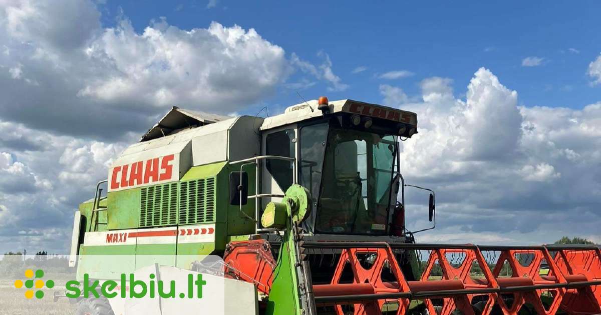 Claas dominator 118 SL maxi - Skelbiu.lt
