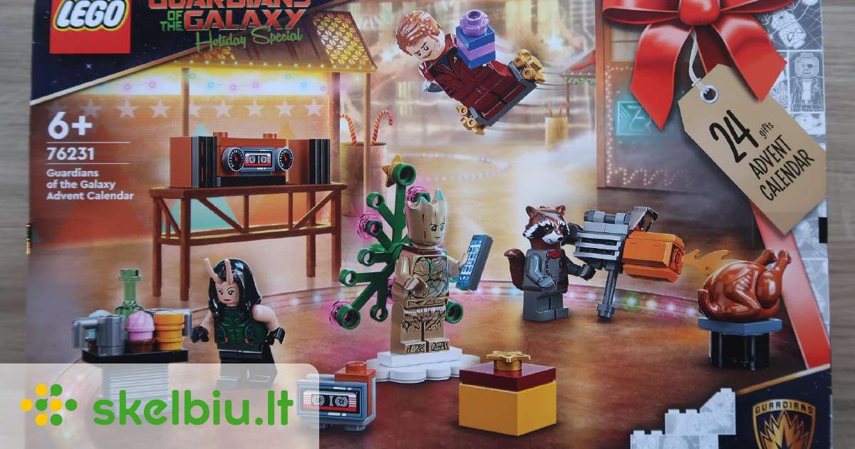 Lego Advento kalendorius 76231 Guardians Galaxy - Skelbiu.lt