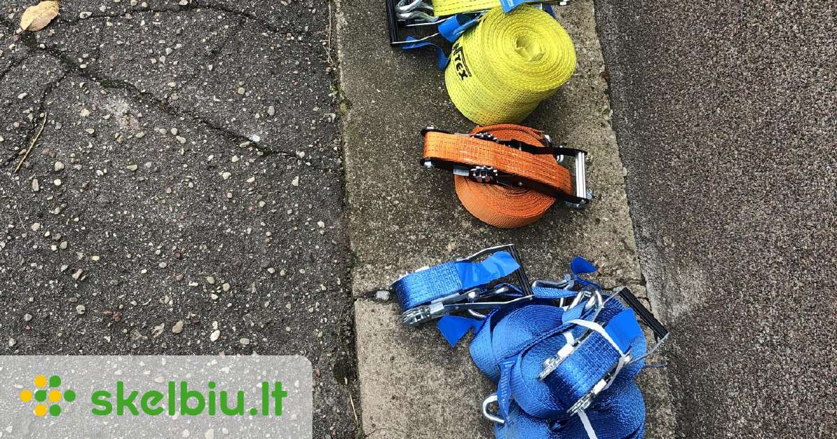 Krovinio tvirtinimo dirzai Nauji - Skelbiu.lt