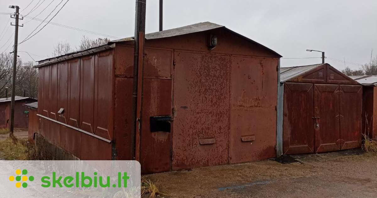 Garazas 65kw. nuomojamas garazas - Skelbiu.lt