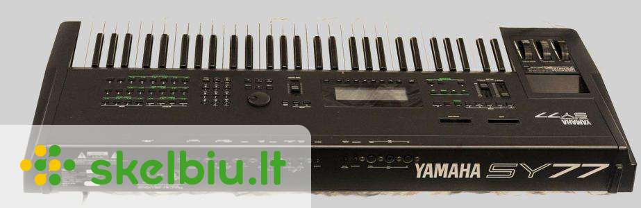 Yamaha Sy-77 Sintezatorius - Skelbiu.lt