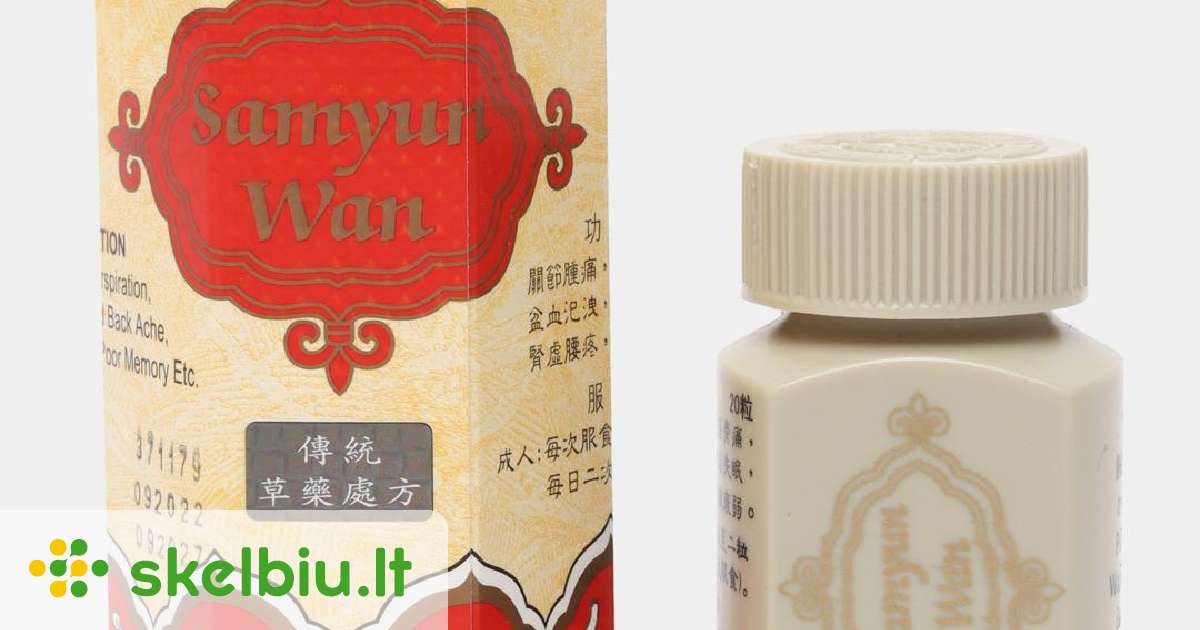 Samyun Wan kapsulės sportui - Skelbiu.lt