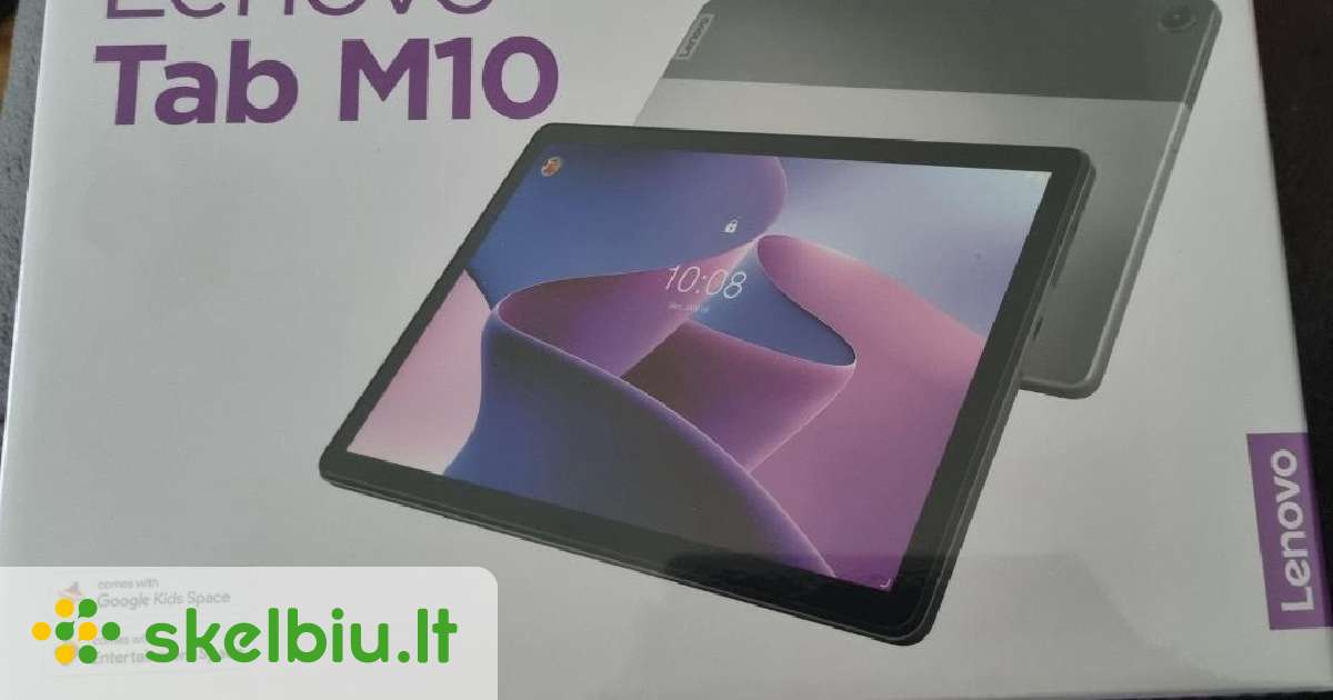 Lenovo planšetė Tab M10. 64gb - Skelbiu.lt