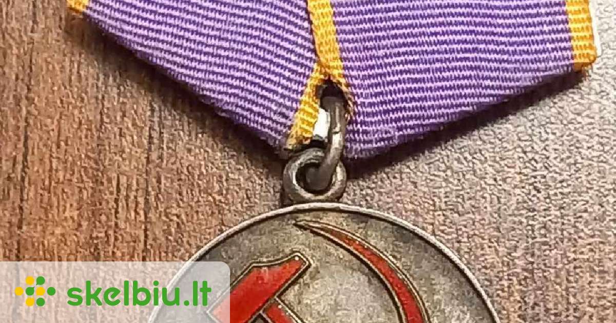 Medalis „Už pasižymėjimą darbe“ - Skelbiu.lt