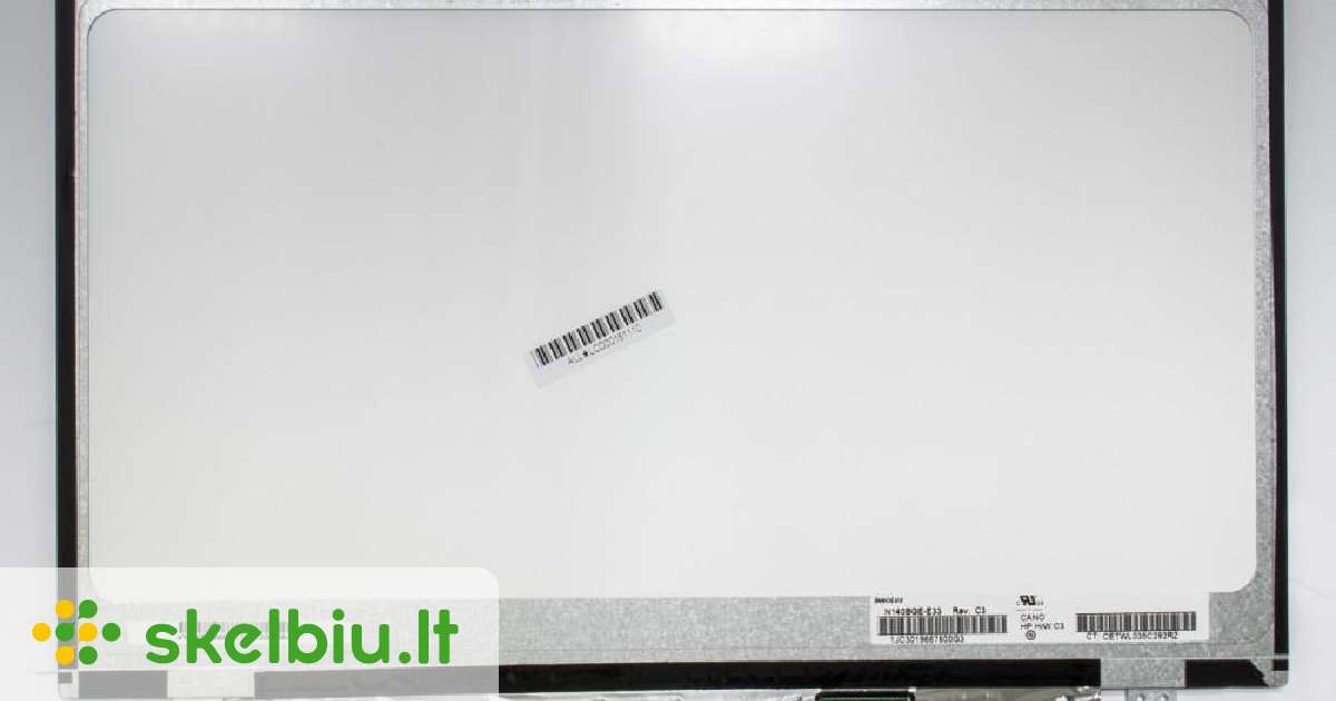 LED Slim matricos 14.0"/15.6"/17.3" 30 Pin - Skelbiu.lt