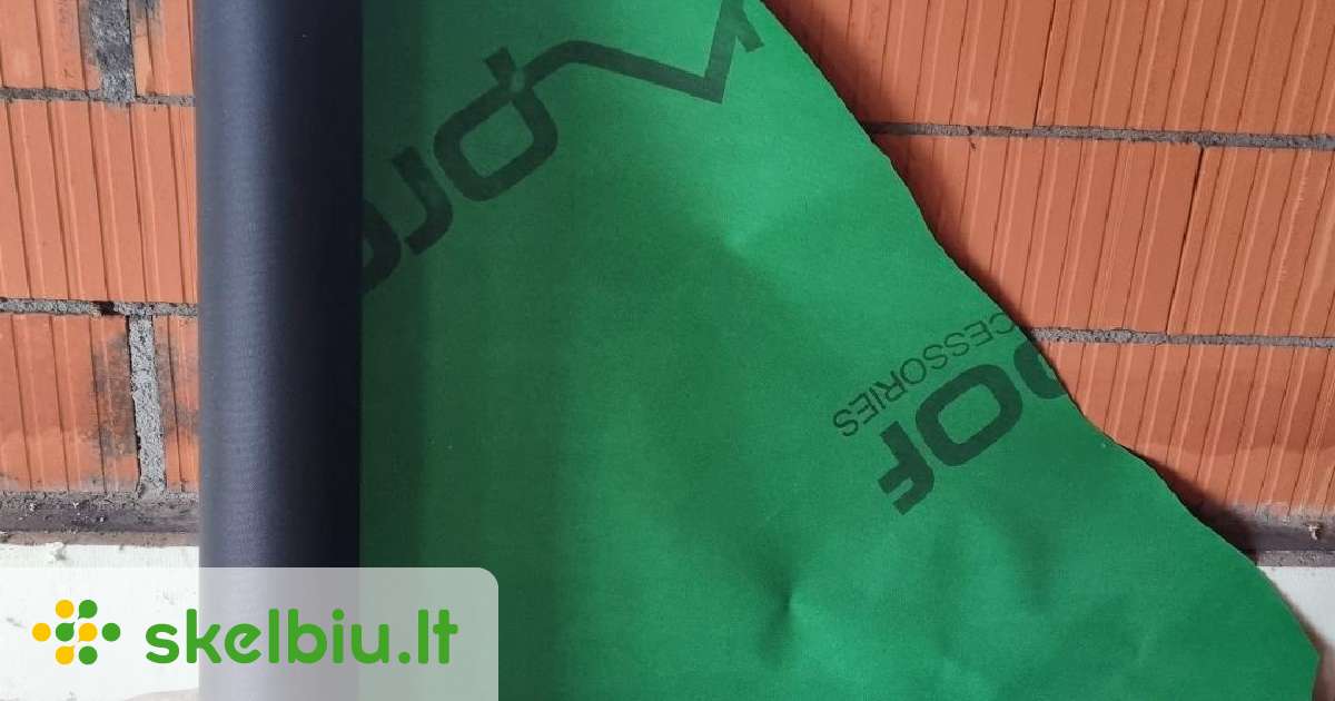 Difuzinės plėvelės likučiai 180g/m2 - Skelbiu.lt