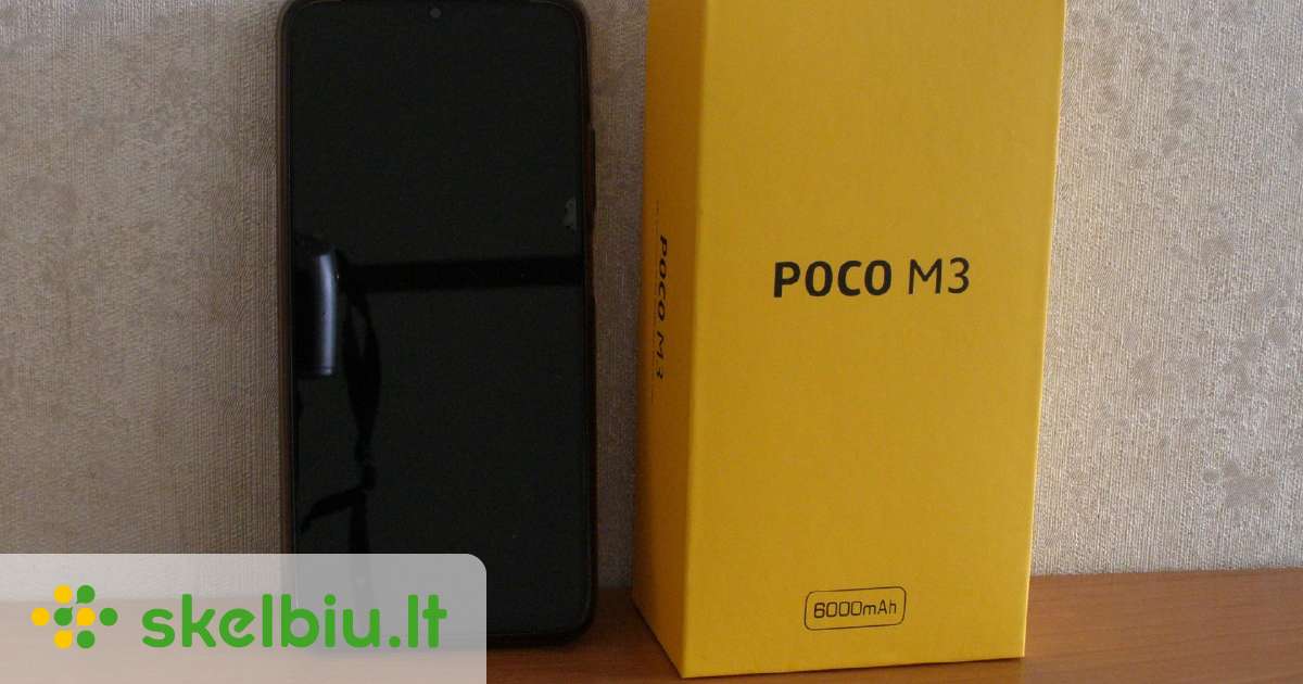 Poco M3 - Skelbiu.lt