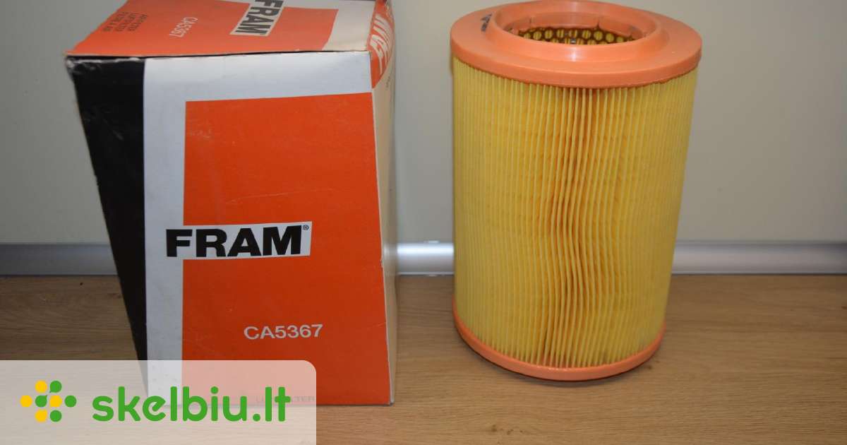 Vw Transporter T4 oro filtras Fram Ca5367 - Skelbiu.lt